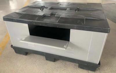 China Customized Plastic Pallet Box Industrial Plastic Pallet Crates 440x340x155mm for sale