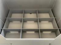 China Foldable Plastic Turnover Box Stackable Pallet Sleeve Box Rectangular for sale