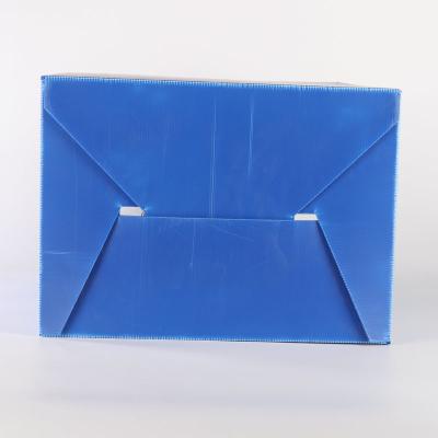 China Blue Folding Carton Boxes Versatile Corrugated Packaging Boxes Recyclable for sale