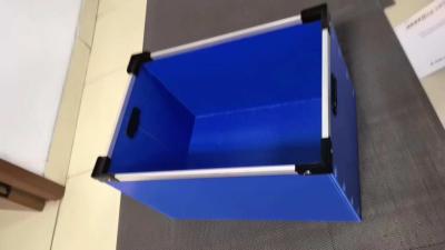 China Strong Hardness Plastic Corrugated Containers Recyclable Polypropylene Corrugated Box Customized for sale