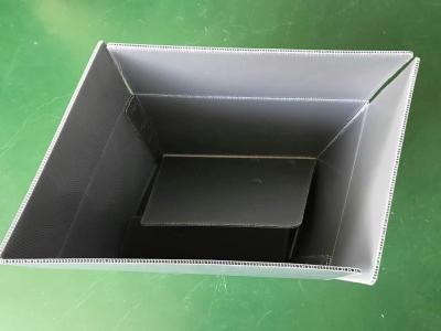 China Shockproof Plastic Corrugated Containers Customized Polypropylene Corrugated Boxes Rectangular for sale