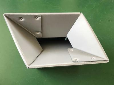 China Shockproof Plastic Corrugated Containers Customized Polypropylene Corrugated Boxes Rectangular for sale