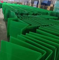 China Green Corrugated PP Box 2mm-20mm Thickness Waterproof Stackable Tote Container for sale