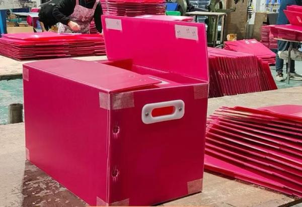 Quality Customized Corrugated Plastic Storage Boxes Printable PP Corrugated Box Stackable for sale