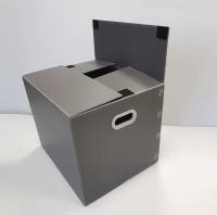 China Reusable Plastic Corrugated Box Lightweight PP Stackable Bin Custom Size for sale