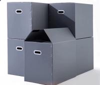 China Reusable Plastic Corrugated Box Lightweight PP Stackable Bin Custom Size for sale