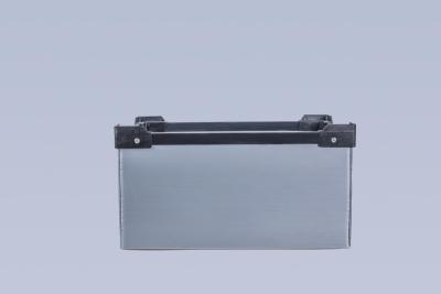 China Strong Hardness Corrugated Plastic Crates Corrugated Plastic Storage Containers for sale