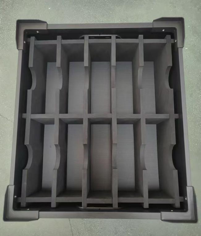 Plastic Dividers Box showing divider compartments