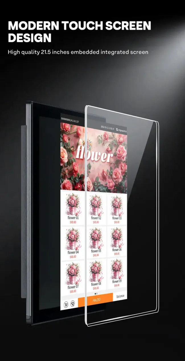 Haloo Vending Machine Vendor Maquina Expendedora De Flores 24/7 Self Service Cooling Fresh Bouquet Floral Flower Vending Machine 13
