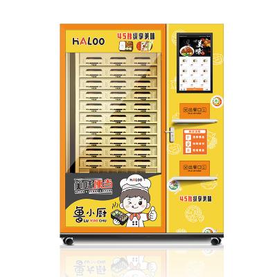China Microonda caliente de la máquina expendedora de la comida de la máquina expendedora caliente completamente automática de la comida en venta