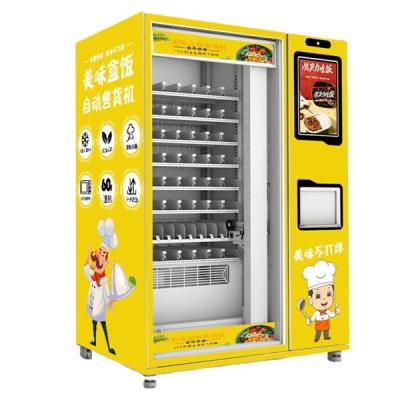 China Microonda caliente de la máquina expendedora de la comida de la máquina expendedora caliente completamente automática de la comida en venta