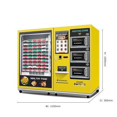 Cina Distributore automatico caldo su misura semiautomatico nutriente dell'alimento del distributore automatico di dieta dell'alimento sano della PALESTRA con la microonda 3 in vendita