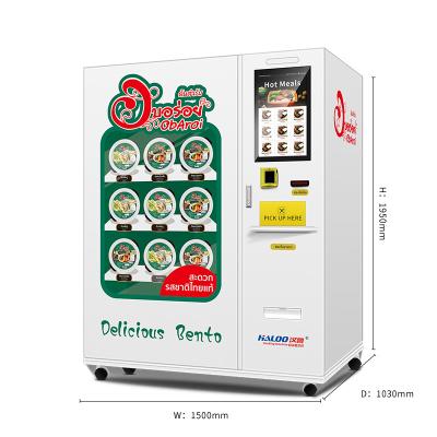 China Menos a preparação Célsio de 20 graus máquina de venda automática congelada do alimento de Bento Breakfast Lunch Box Dumplings das refeições com função de aquecimento rápida à venda
