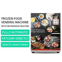 China Fully Automatic Frozen Meals Vending Machine Ready Meals Vending Machine with Heating Function for sale