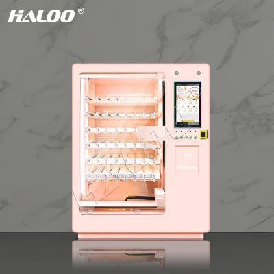 China Haloo Vending Machine Fabrikant 21,5 inch Reclame Smart Touch Screen Parfum Vending Machine Te koop
