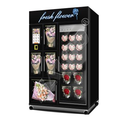 China Haloo Vending Machine Supplie R20 Locker Touch Screen Flower Vending Machine for sale