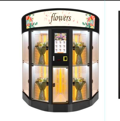 China Haloo 9-Lattice Custom Logo Flower Vending Machine with Cooling Function for Gift Giving ﻿ for sale