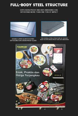 Cina Alto distributore automatico congelato Efficency dell'alimento del riscaldamento da vendere il distributore automatico congelato di Dumplines in vendita