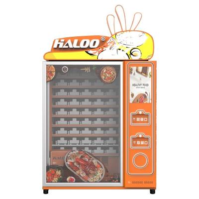 China Microwave Vending Machine For Warm Foods Heated Vending Machine for sale