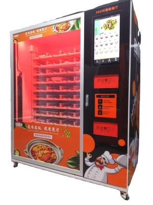 China Microwave Vending Machine For Warm Foods Heated Vending Machine for sale