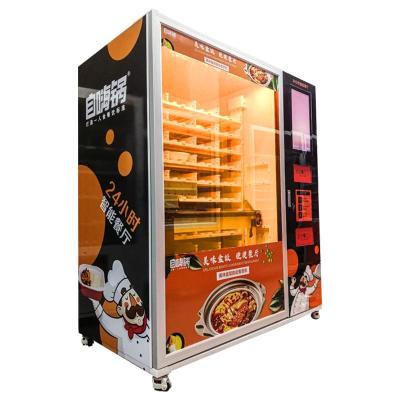 Cina distributore automatico automatico degli alimenti a rapida preparazione 3800W con la singola microonda in vendita