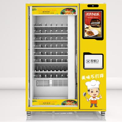 Distributore automatico di riscaldamento del singolo alimento di Mircowave, Bento Box Vending Machine