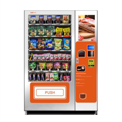 China Combo Food And Drink Vending Machines, Card Reader Vending Machine for sale