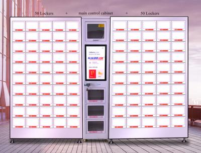 China Wifi 4G Network Non Refrigerated Locker Vending Machine Combination Vending Machine for sale
