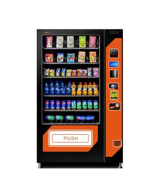 China Refrigerated Automatic Cold Drink Vending Machine For Drinks And Snacks for sale