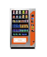 China Refrigerated Automatic Cold Drink Vending Machine For Drinks And Snacks for sale