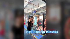 Pizza Vending Machine | 24-Hour Refrigerated, Smart Pickup and Dual-Mode Heating Unmanned Pizza Reta
