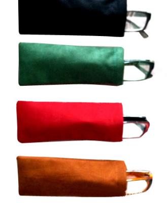 China hot imitation leather spectacles bags and pouches for sale