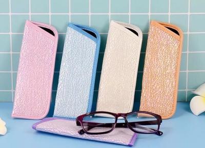 China soft spectacles bag for optical frame and reading glasses from manufacture for sale