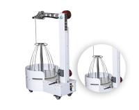 China 10kg Automated Wire Respooling Machine , Multiuse Cable Drum Unwinder for sale