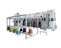 China 0.5Mpa PLC Fully Automatic Crimping Machine , Multifunctional Cable Harness Machine for sale