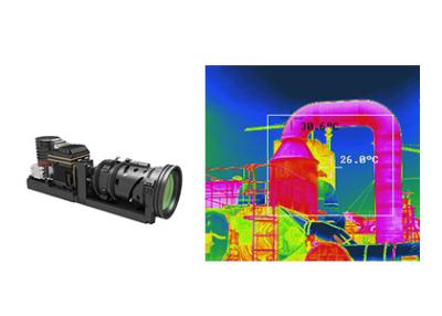 中国 55mmの固定ズームレンズとの赤外線冷却されたカメラ モジュール320x256 30μM 販売のため