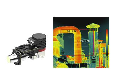 China ISO9001 Cooled Optical Gas Imaging MWIR Thermal Module 320x256 for sale