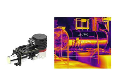 China ISO9001 Cooled Optical Gas Imaging MWIR Thermal Module 320x256 for sale