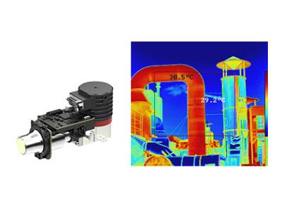 China ISO9001 Cooled Optical Gas Imaging MWIR Thermal Module 320x256 for sale