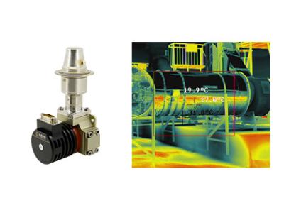 Cina sensore di imaging termico raffreddato 30μM MWIR 320x256 per il rilevamento di perdite di gas in vendita
