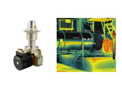 Cina sensore di imaging termico raffreddato 30μM MWIR 320x256 per il rilevamento di perdite di gas in vendita
