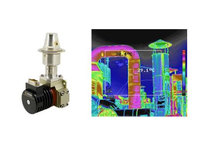 China RS058 LS734 MWIR gekoelde warmtebeeldsensor voor lekdetectie van alkanen Te koop