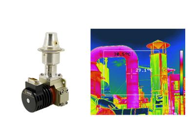 Cina 10mK NETD Sensore di imaging termico MWIR a gas ottico raffreddato 320x256 in vendita
