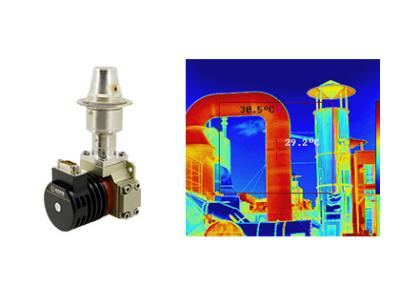 Cina 10mK NETD Sensore di imaging termico MWIR a gas ottico raffreddato 320x256 in vendita