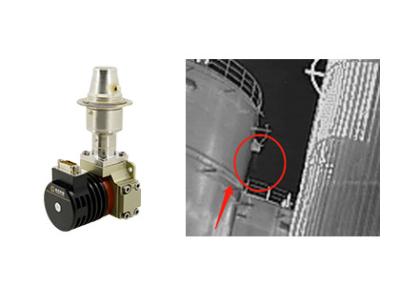 China Sensor de imagem térmica refrigerado 320x256 MWIR 24V DC para visualização de VOCs à venda