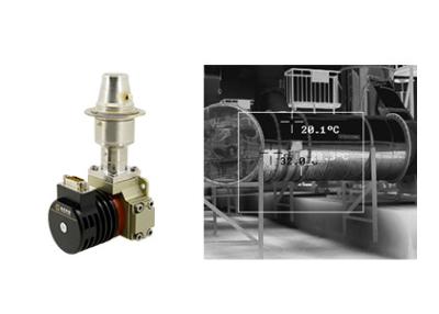 China Sensor de imagem térmica resfriado MWIR 320x256 30μm para visualização de vazamentos de gás à venda