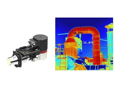 Cina Fotocamera per imaging ottico di gas raffreddata MWIR 320x256 per la visualizzazione di COV in vendita