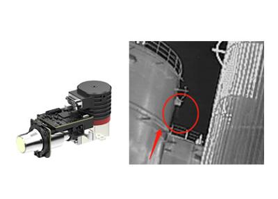 China 10mK NETD Optical Gas Imaging MWIR Camera Module For Visualizing Gas Leaks for sale
