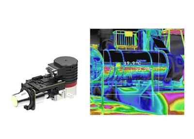 Cina Modulo termico di imaging ottico del gas raffreddato 320x256 MWIR per la visualizzazione di fughe di gas in vendita