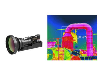 Cina Telecamera per imaging ottico di gas con obiettivo MWIR da 23 mm per la visualizzazione di perdite di gas in vendita